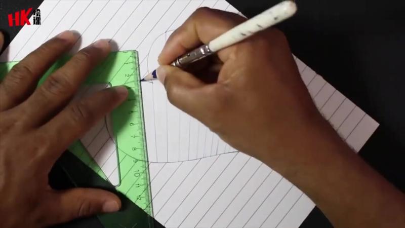 神奇的3D立体画,看着挺简单的