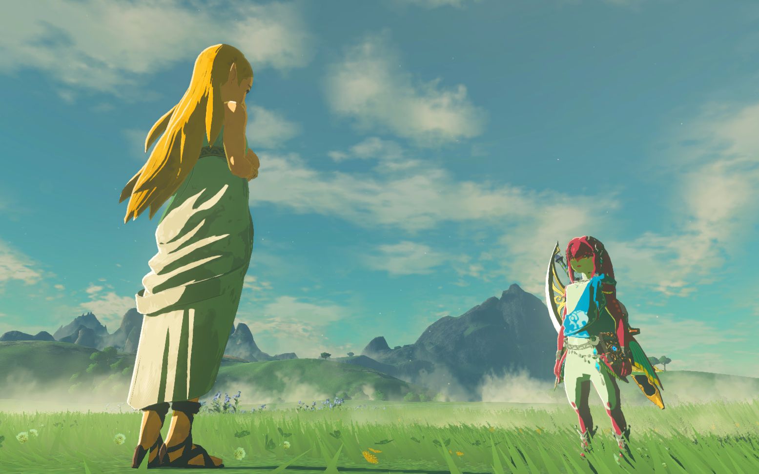 《塞尔达传说:旷野之息》米法拯救塞尔达公主