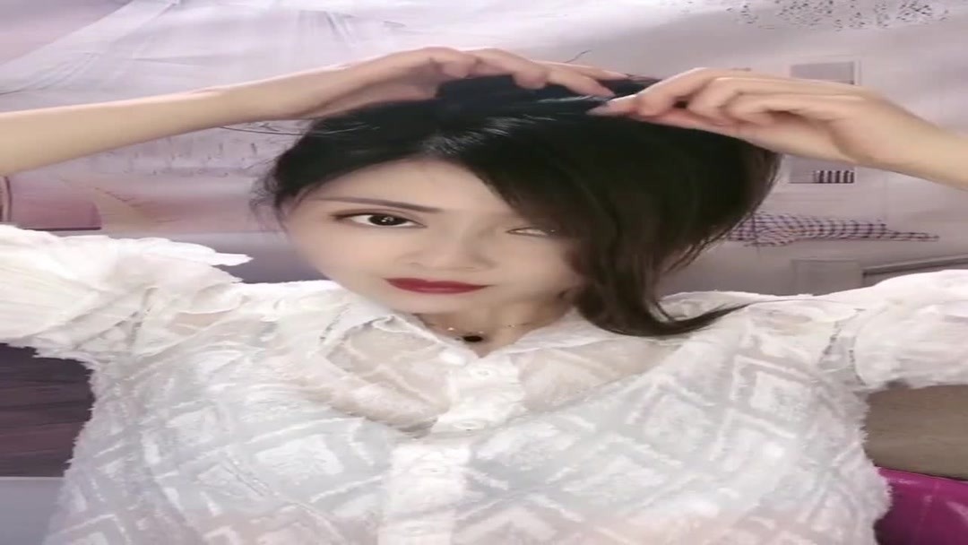 网红发夹原来可以扎样戴