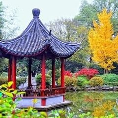 林壑花溪 