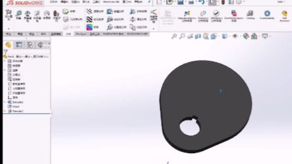 solidworks振动筛设计11偏振块质量的计算方法。