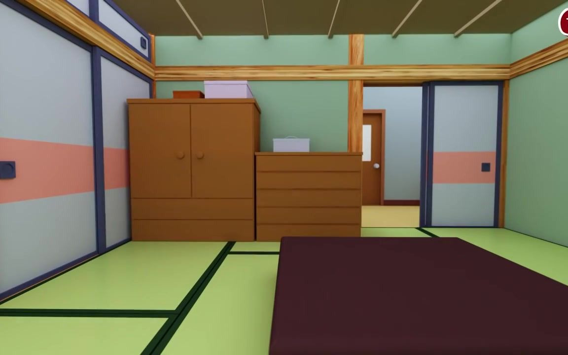 油管大牛3D建模还原哆啦A梦房子时光机