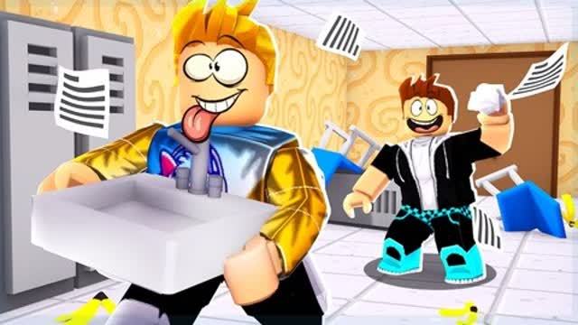 Roblox破坏模拟器:我把学校都拆了!连厕所也不放过!小飞象解说