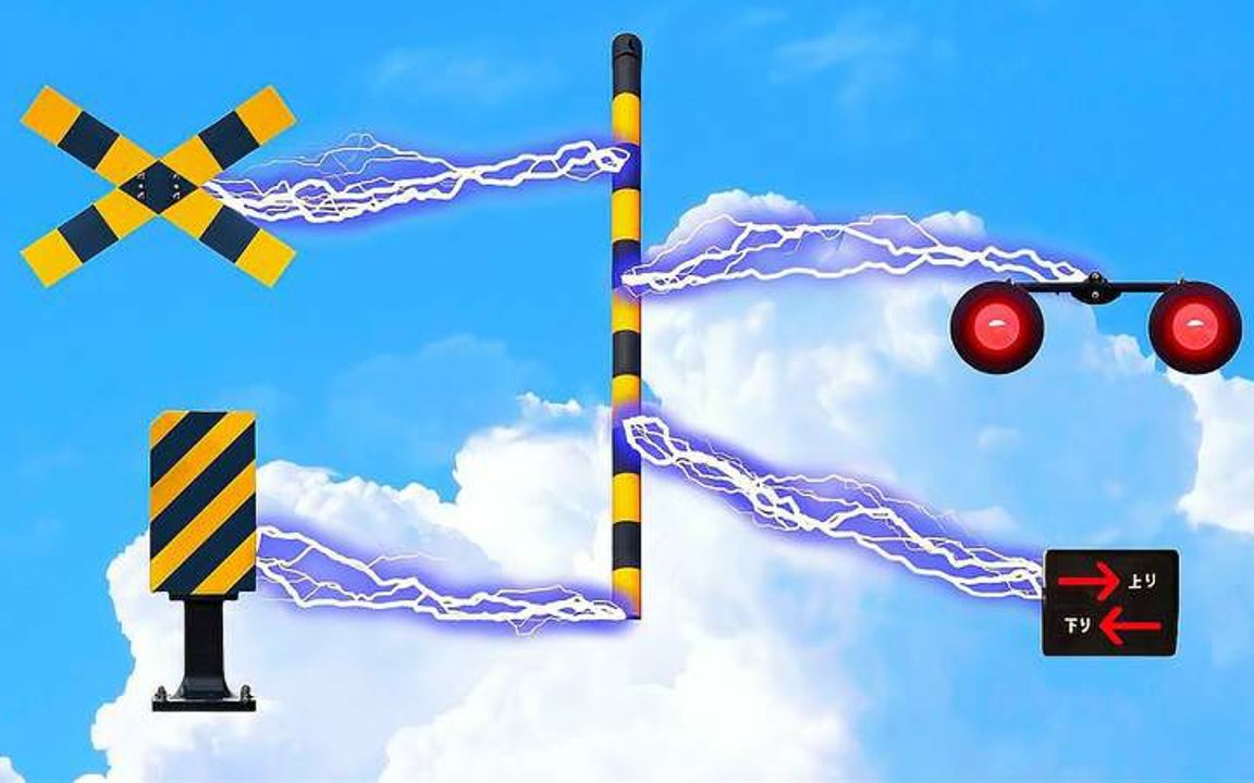 趣味动画:红绿灯拥有闪电功能,太炫酷了吧