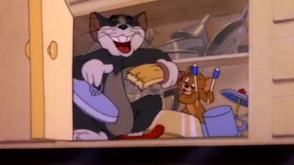 猫和老鼠:汤姆和杰瑞这两人是飘了,刚还在打架,这又合作了