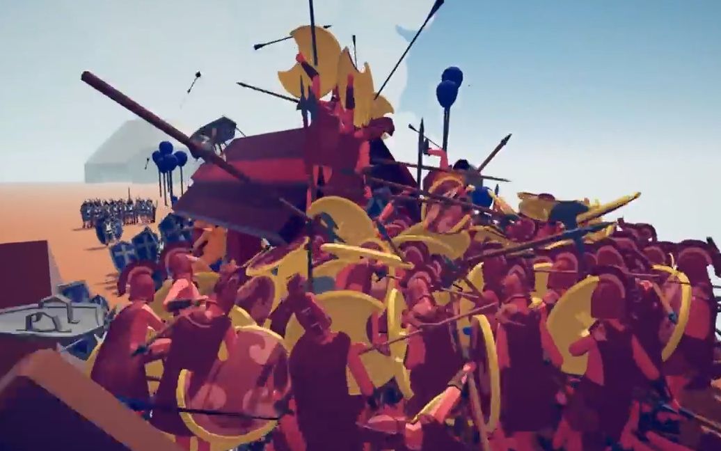 全面战争模拟器:矮人攻城车进击,斯巴达血肉筑防壁