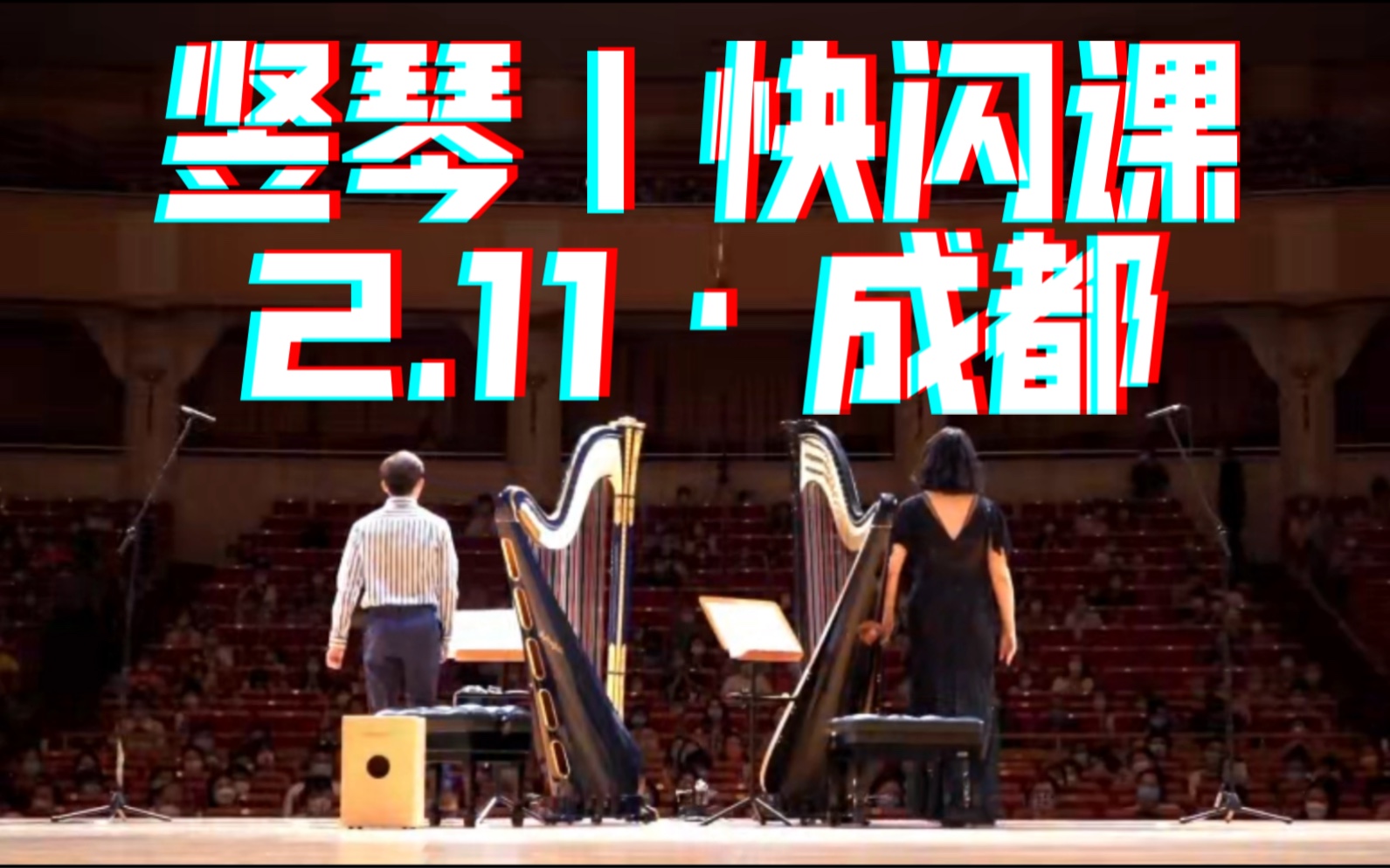 ...和演奏家身份于一身|马佳杰成都竖琴访问交流课预约中(线下一对一/二)