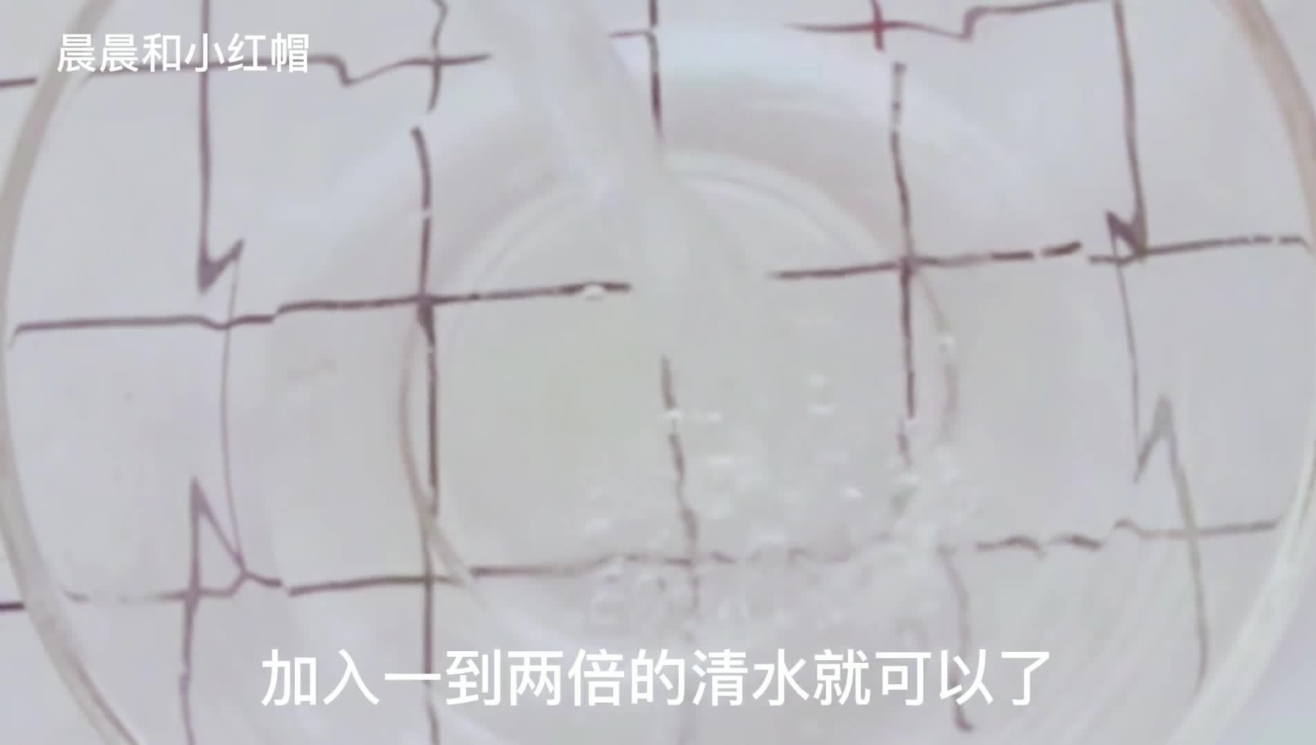 好看又好玩,晨晨自制超仙气假水,只需3种材料快速成型