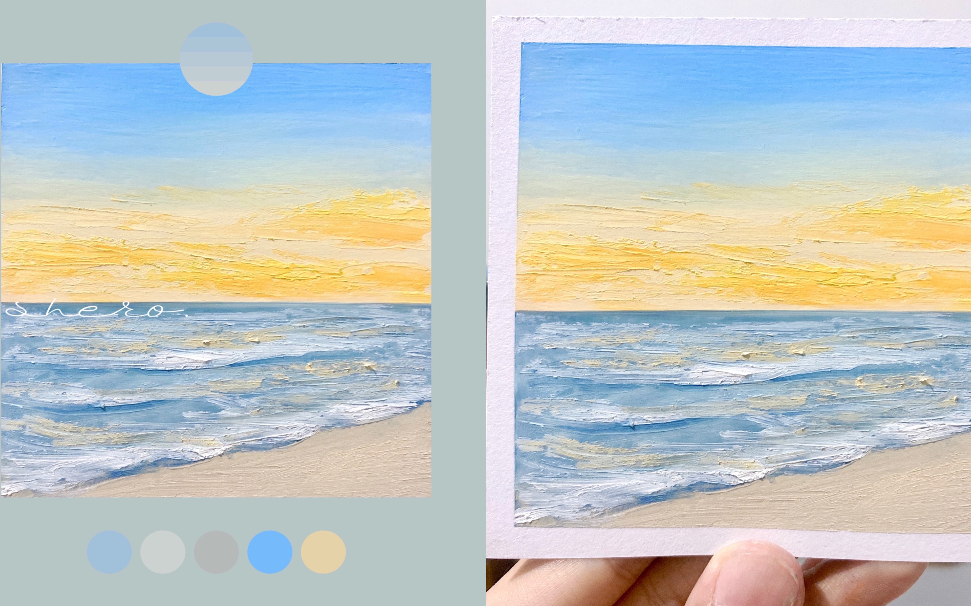 一起来画油画棒吧|绘画教程