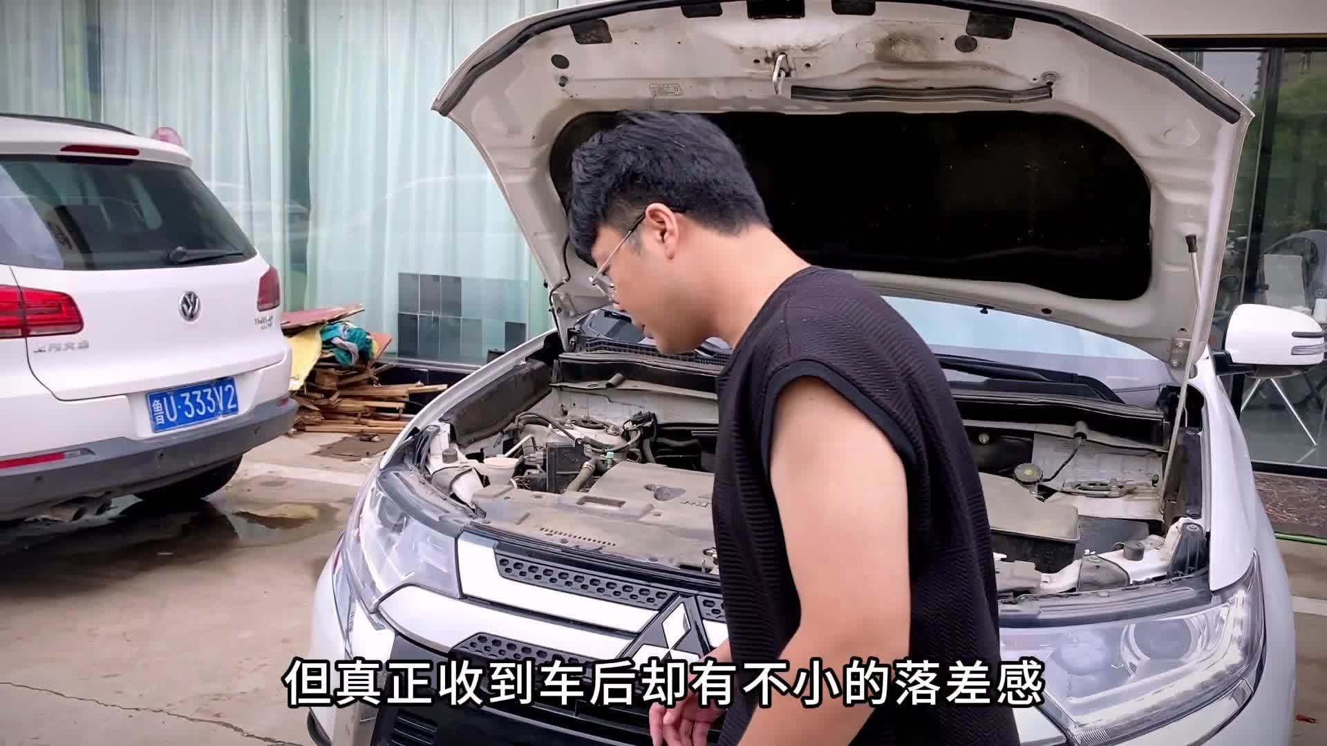 被很多网友问过的欧蓝德,今天终于搞到一个#三菱欧蓝德