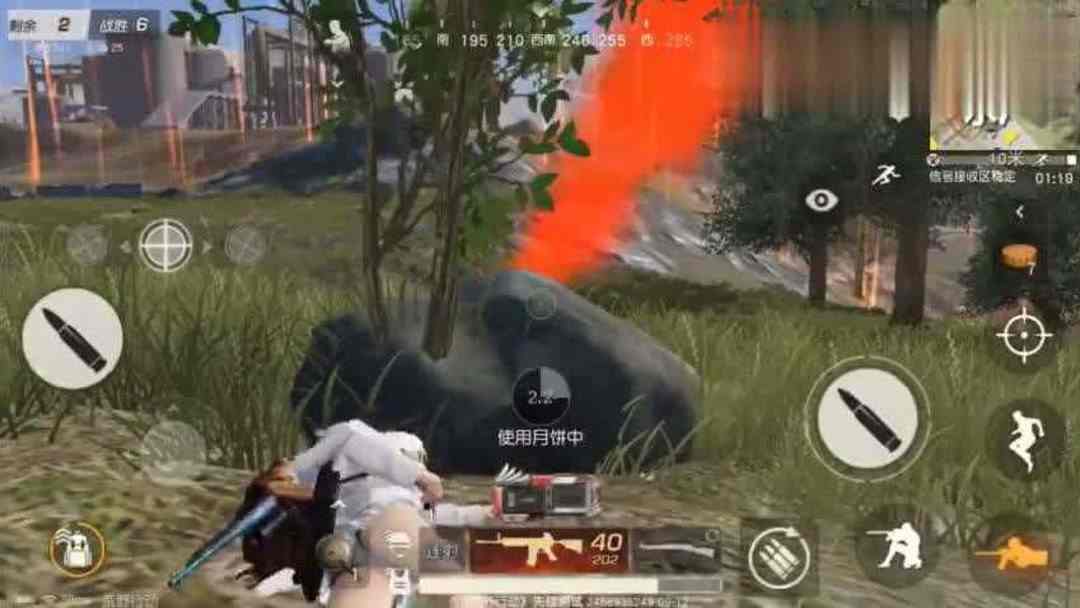 荒野行动有趣的第二名,看见我都懵了