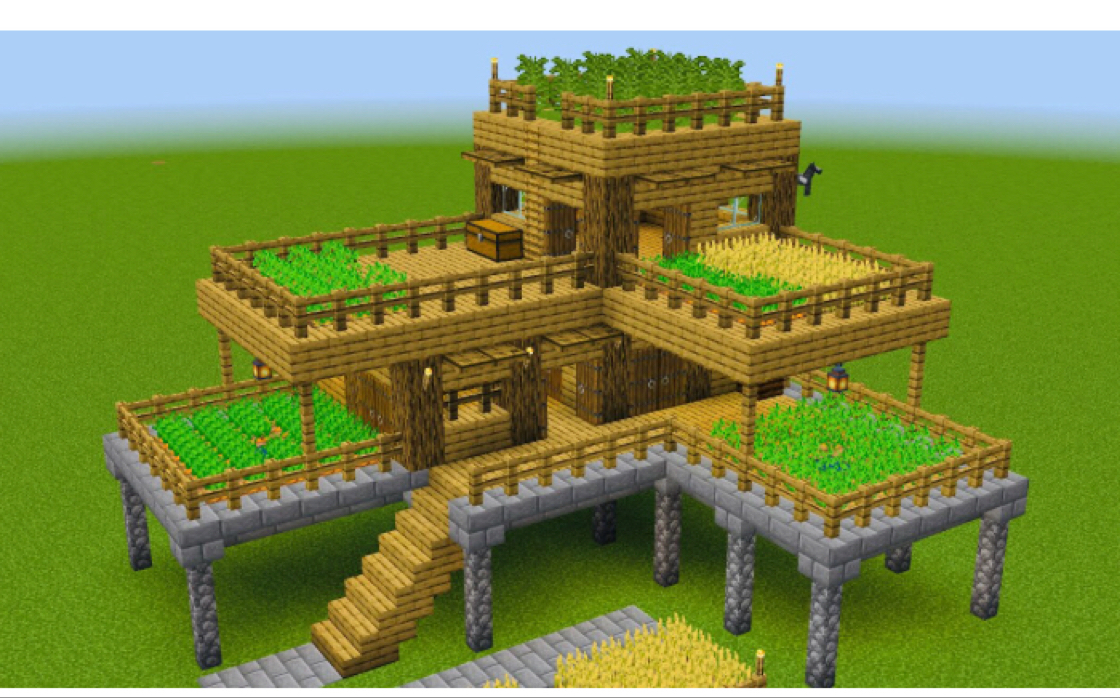 我的世界—生存小屋建造教程