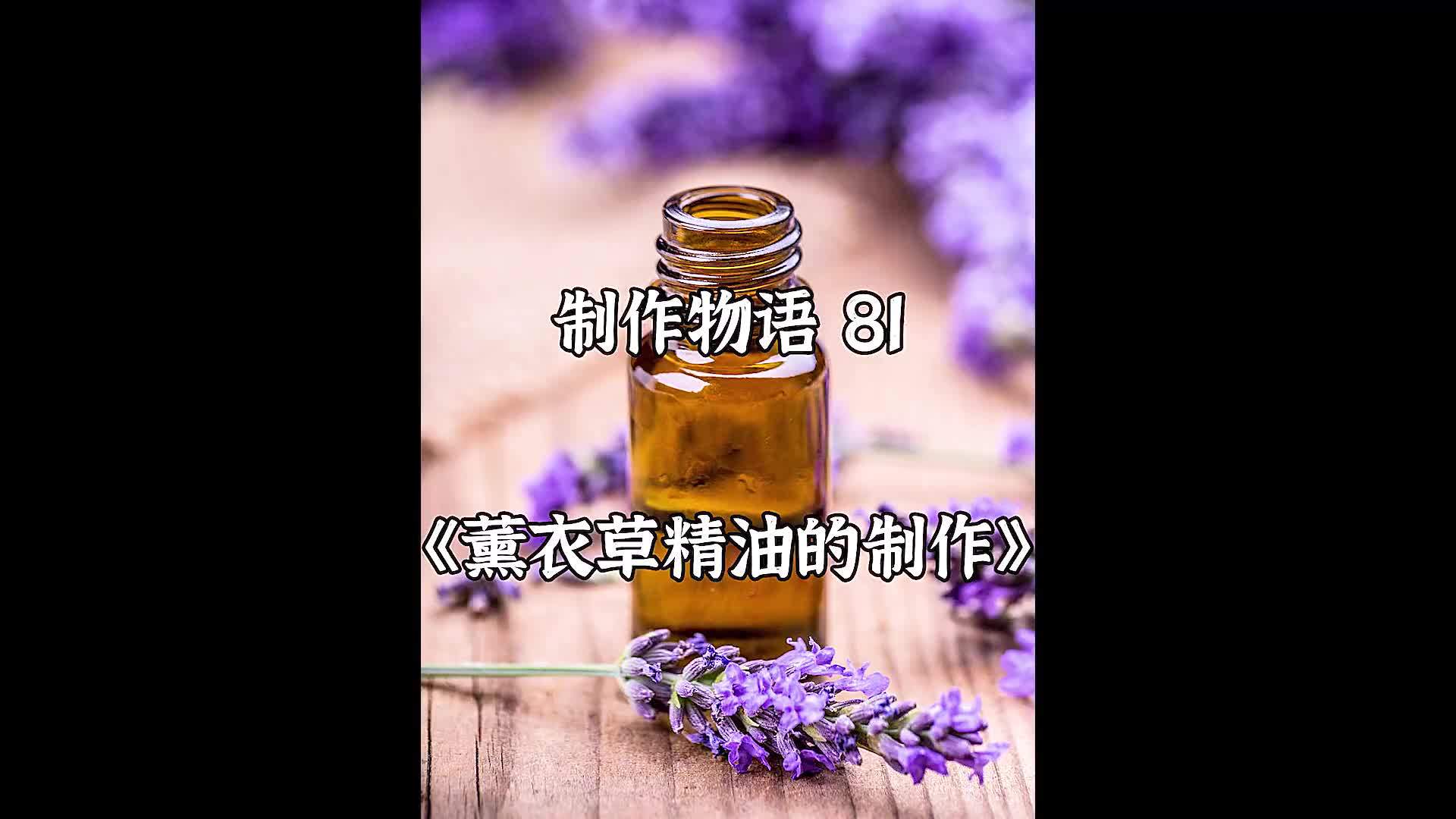 原来昂贵的薰衣草精油的制作过程如此简单,在家里就可以做
