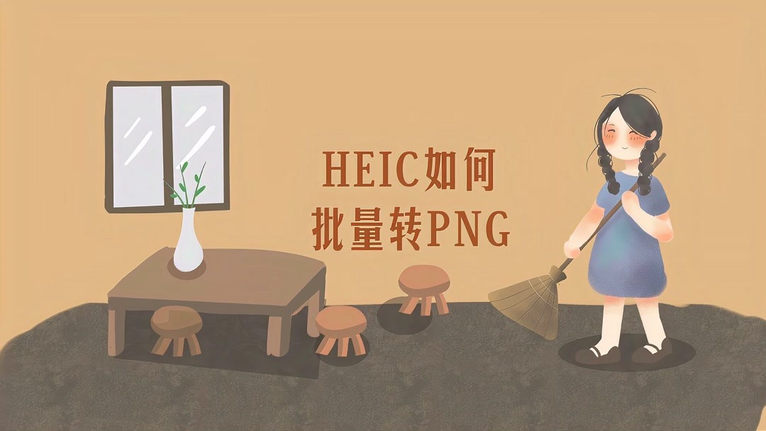 HEIC如何批量转PNG?