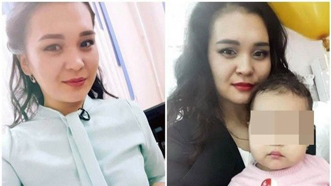 哈萨克女主播被电梯夹断腿 3岁女儿目睹全过程