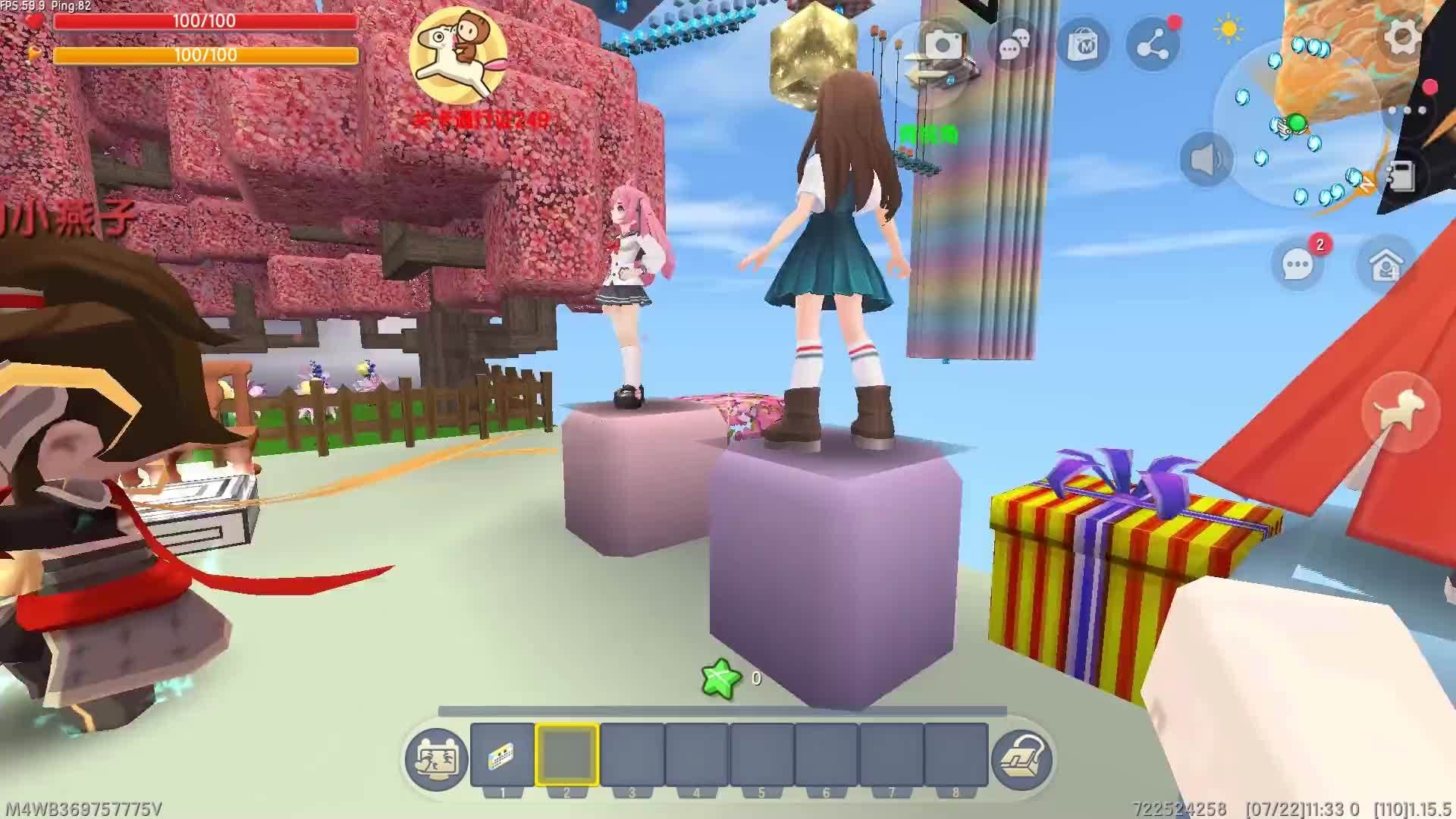 迷你世界:主播跑酷,主播模型小燕子全靠猜,女的全猜错 迷你世界 迷你...