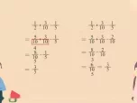【数学】五年级下册.第6课:分数的加法和减法(3)