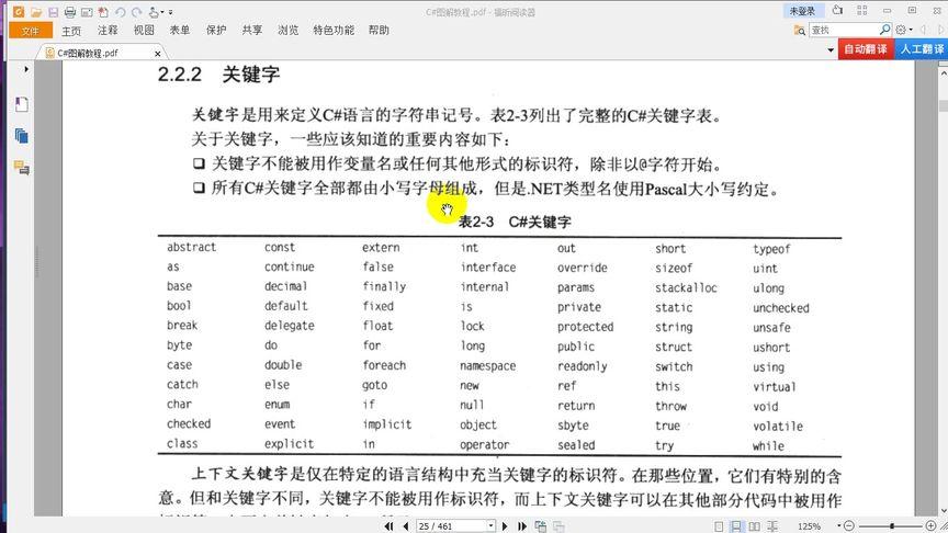 【C#图解视频教程】07-关键字和上下文关键字