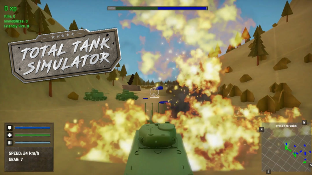 【坦克战争模拟器】美国1-3 远程火炮精准打击