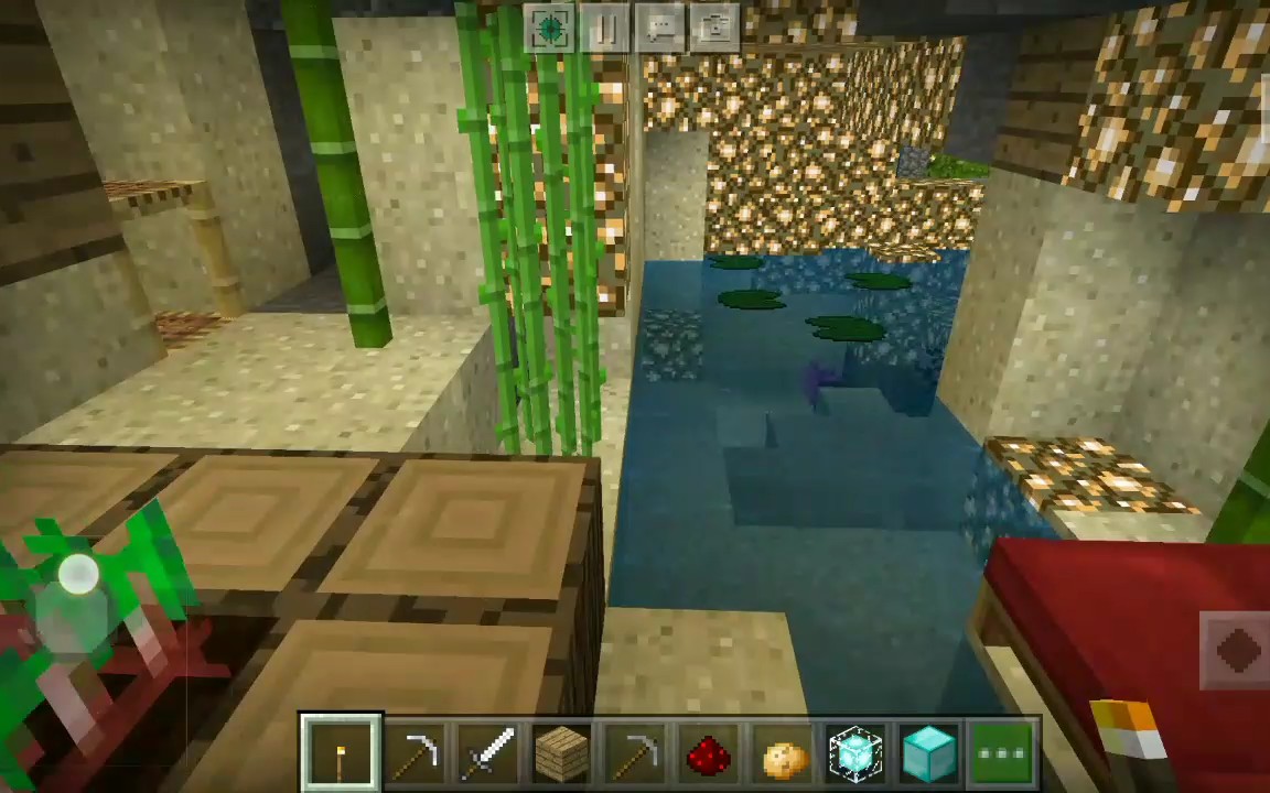 【MC】萌新UP主地下生存堡垒,超耐打!