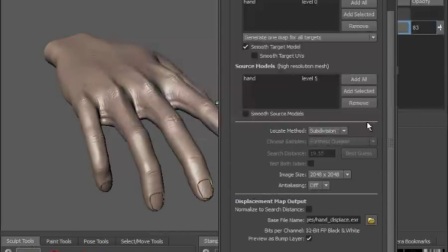 Maya 2011和 Mudbox 2011建模教程制作真实的手06