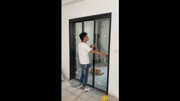 厨房推拉门最好的解决方案——三联动