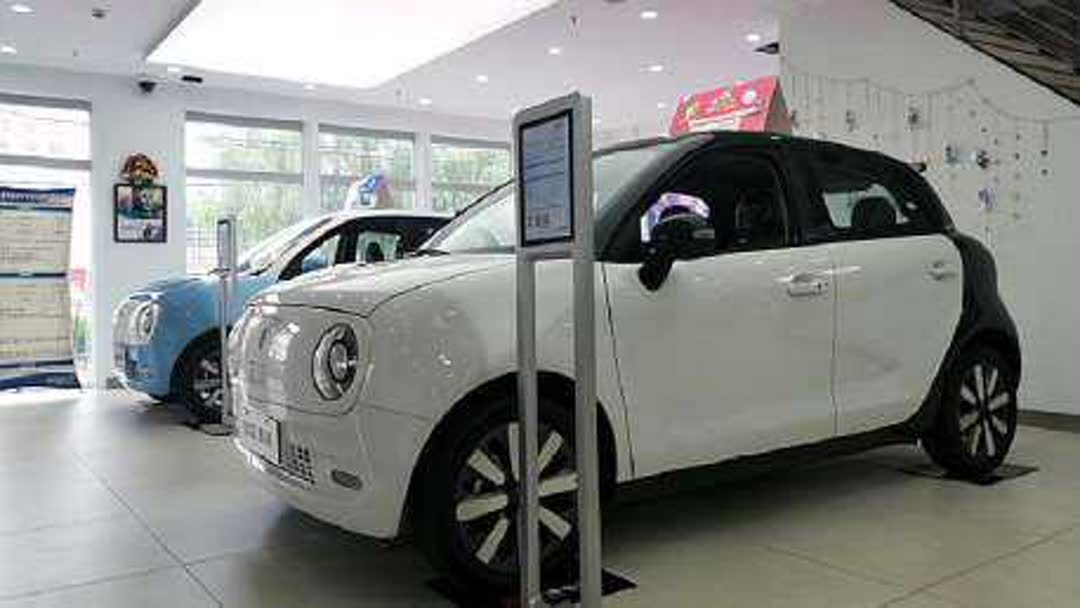 电动GO|可爱又时尚的女神座驾 2021款豪华型欧拉黑猫内饰实拍