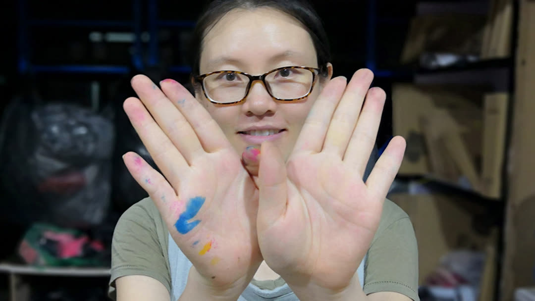 豆豆亲自动手,让打印机丰衣足食!第一次加墨水,双手硕果累累