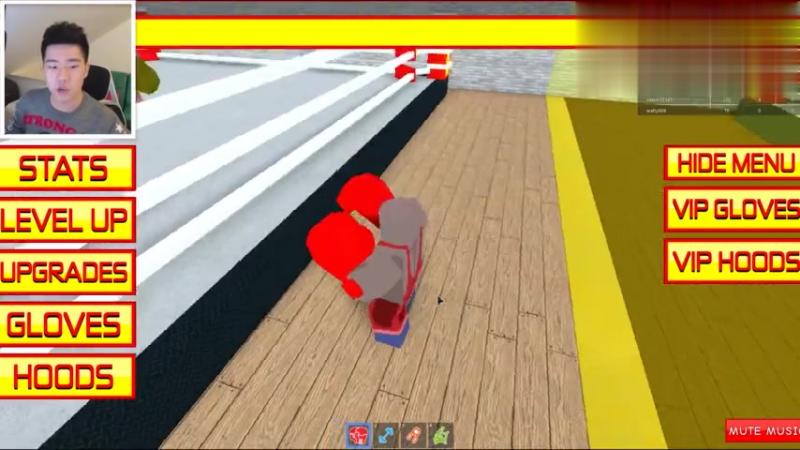 小飞象解说 Roblox拳击模拟器化身一拳超人击败小丑成为冠军拳王