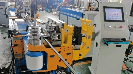 钢管数控折弯机工作视频,全自动弯管机工作视频
