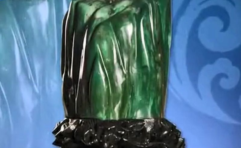 树在地下埋藏两亿多年形成树化玉,男子报价80万,看专家怎么说