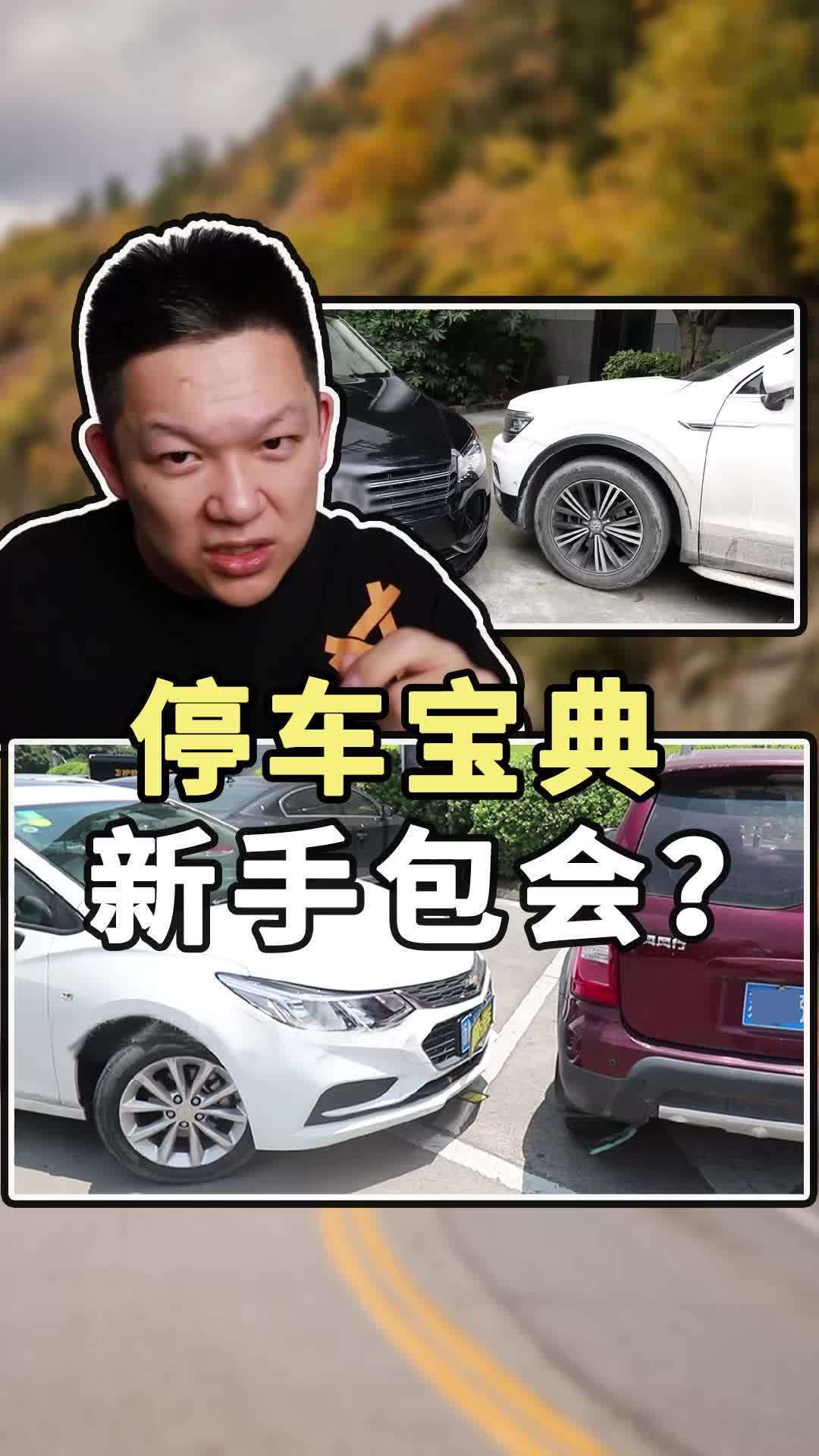 网上说的3分钟教会新手,倒车入库,侧方停车倒是不是真的?