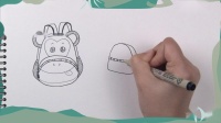 益智美术课堂 生活用品简笔画 第1集 背包