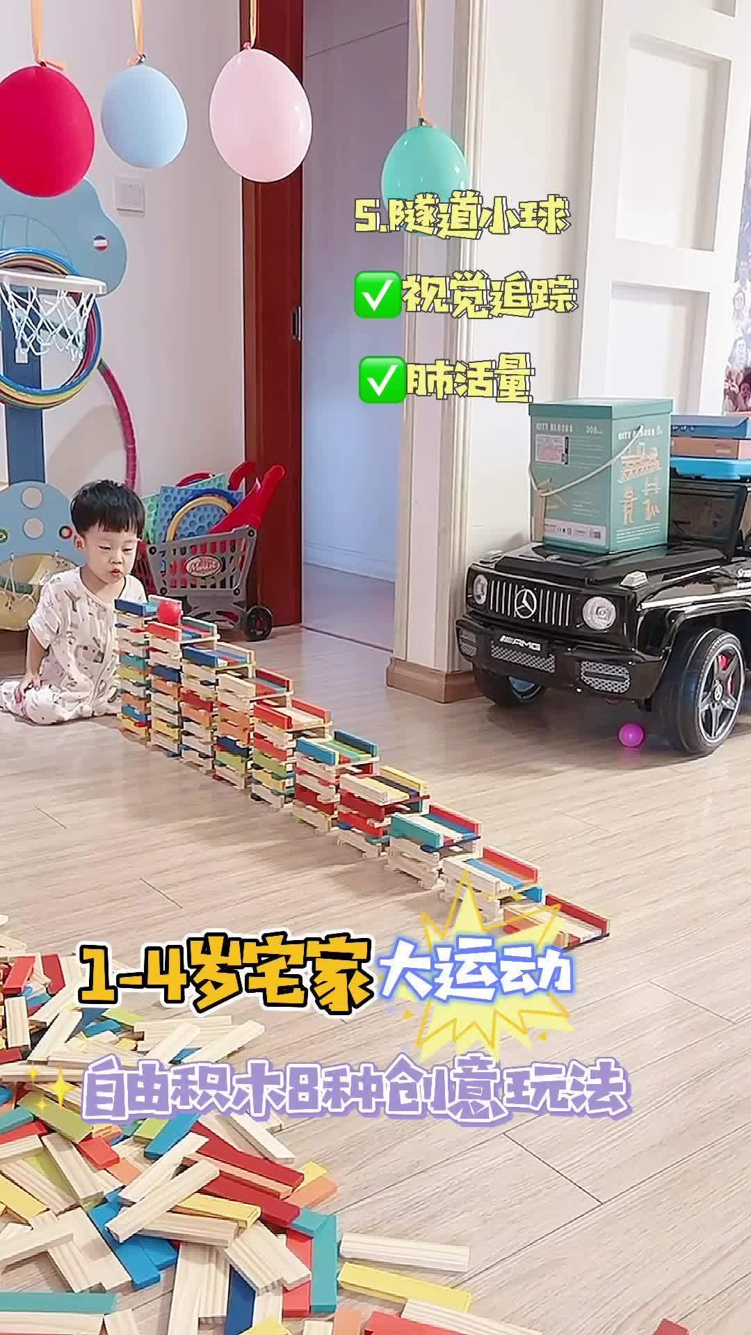 积木玩法多样.不局限宝宝思维,从大运动到精细动作.拼搭造型视觉效果都是非常棒的.吸引宝宝注意力.作为亲子玩具入手太合适了.赞