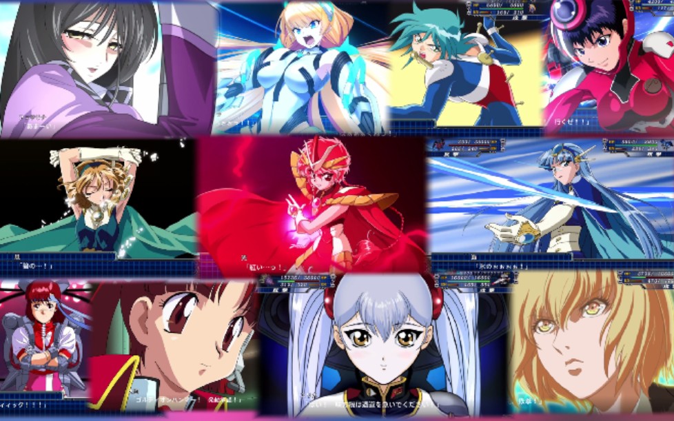 「超级机器人大战T」女性角色演出合集