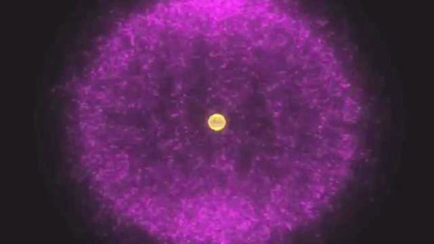 电子围绕原子核做旋转运动,错了,电子是这样运动的