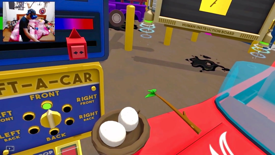VR游戏工作模拟器 这客户汽车撞树还有鸟蛋!