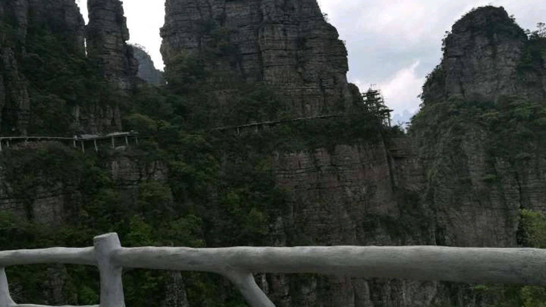 广西贵港市网红景点平南北帝山 被称为“广西张家界”