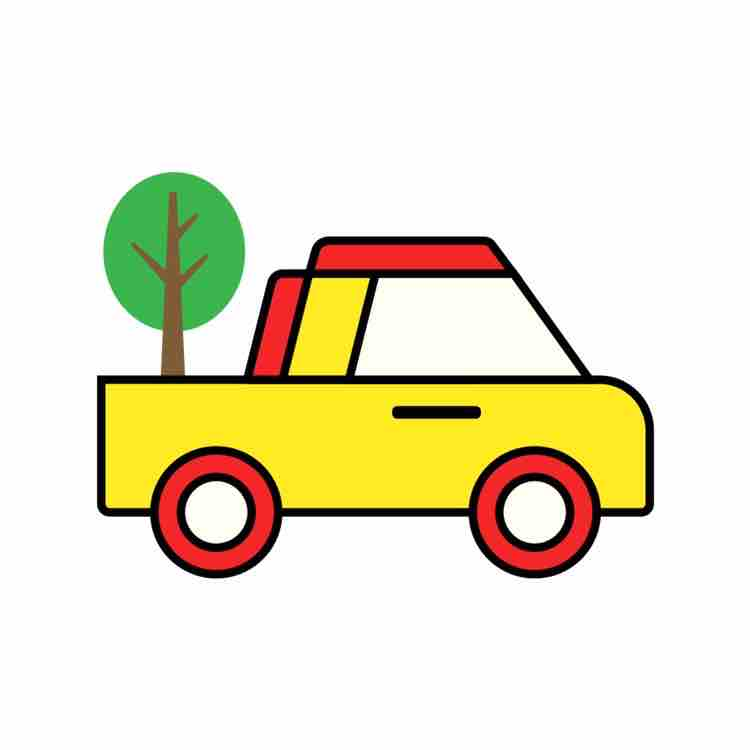 小树玩具车 