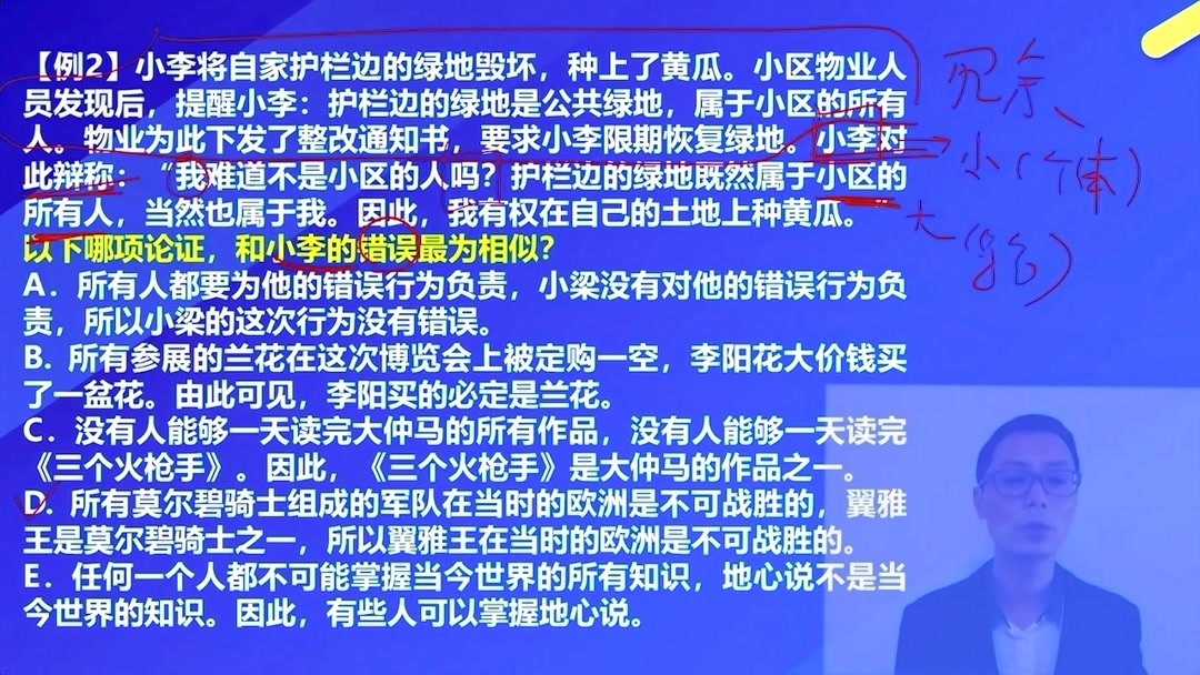 2021考研 管理类联考—逻辑导学基础课程04讲