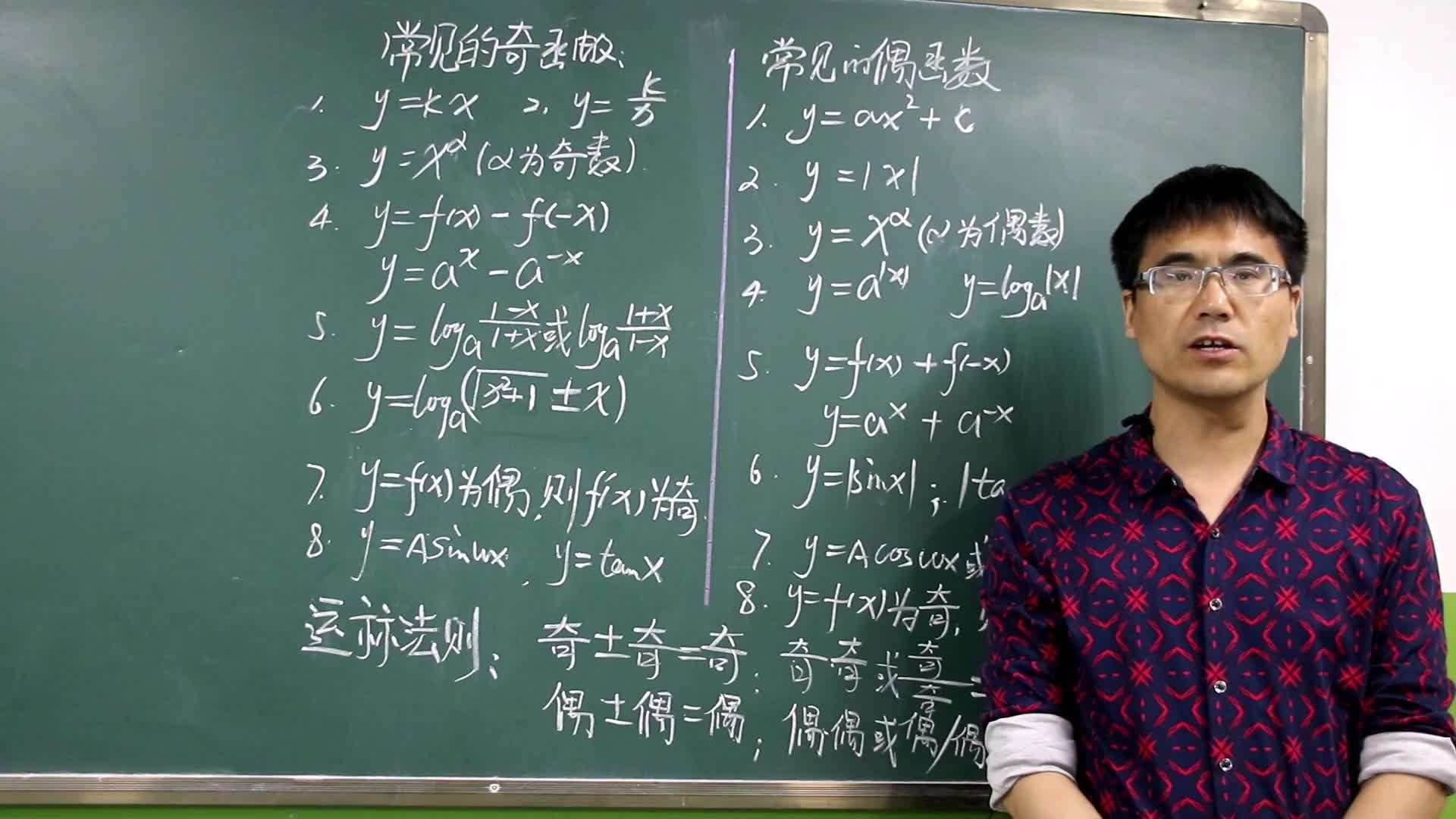 学习了本视频,奇偶函数的判断题就通了,希望能帮助到同学