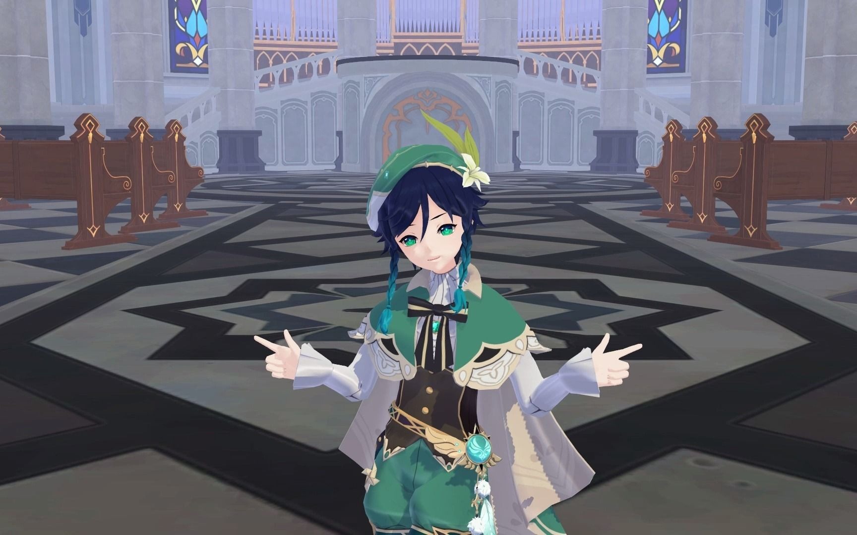 【MMD】温迪:热 爱 1 0 5 度 的 你!
