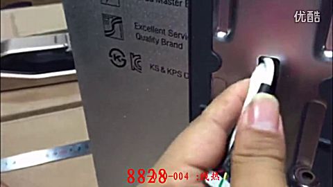 三星指纹锁P718安装视频