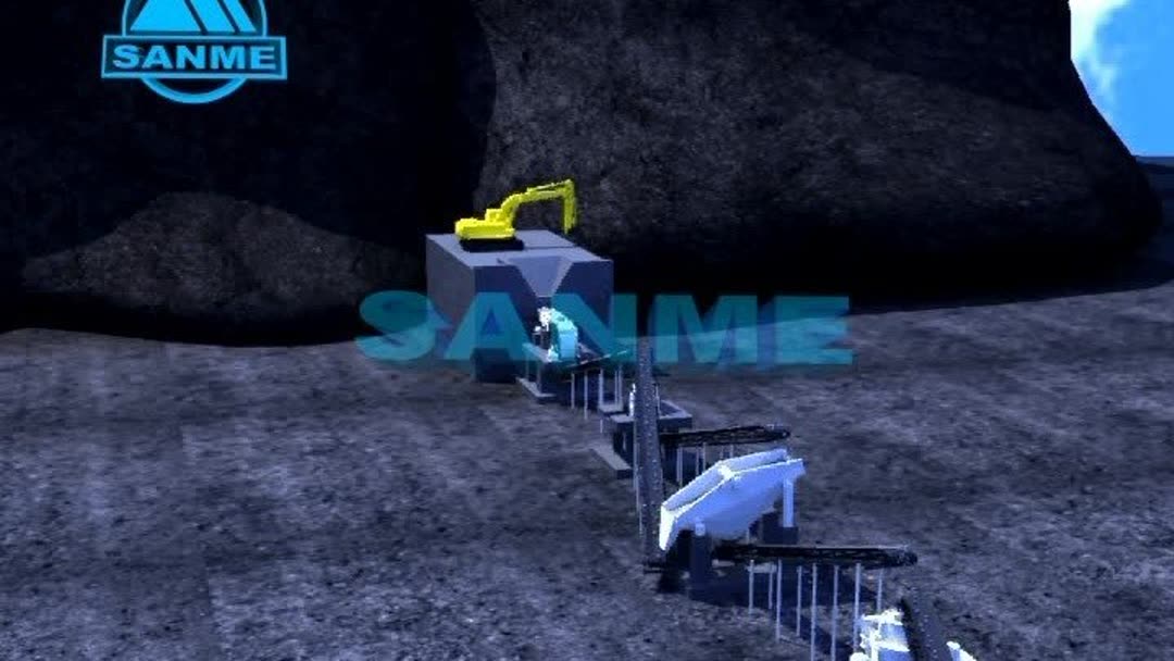 3D模拟生产线动画