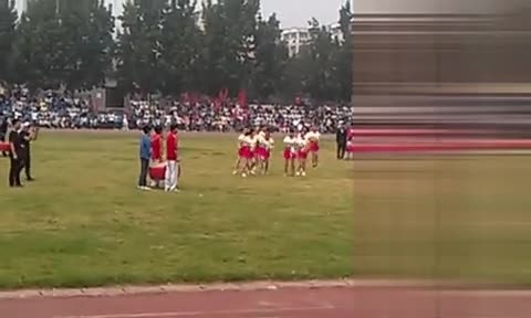 河南交通运动会拉拉队舞蹈