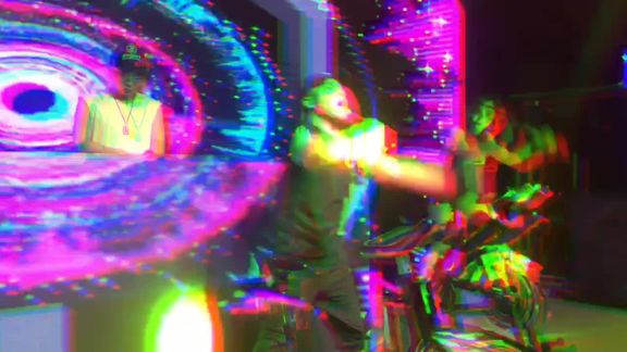 #动感单车 #健身 #单车之夜 #dj #江西 江西首家电音单车第二场,俱乐部...