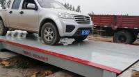 汽车衡已安装好汽车开上汽车衡价格汽车衡源头厂家汽车衡厂家直销价格