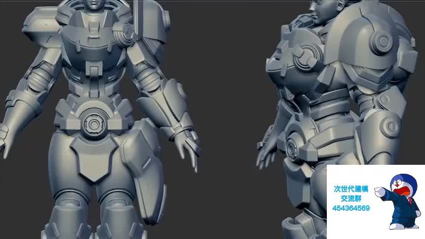 【3D建模】用3Dmax角色建模的你们见过多少