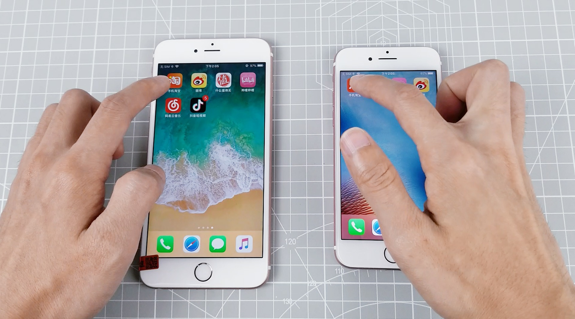 iPhone6sp和7速度对比,都是旗舰手机,谁的速度最快?