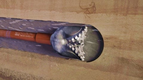 地下电缆铺设,挖开再埋上?太落伍了!看下老外是这么干的!